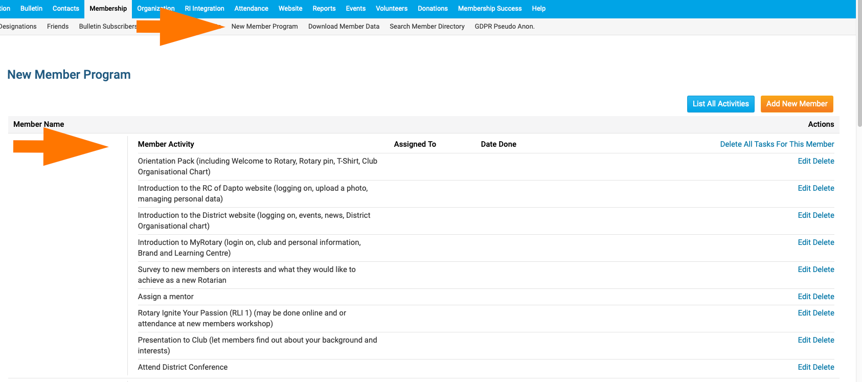 Membership | MyLearning